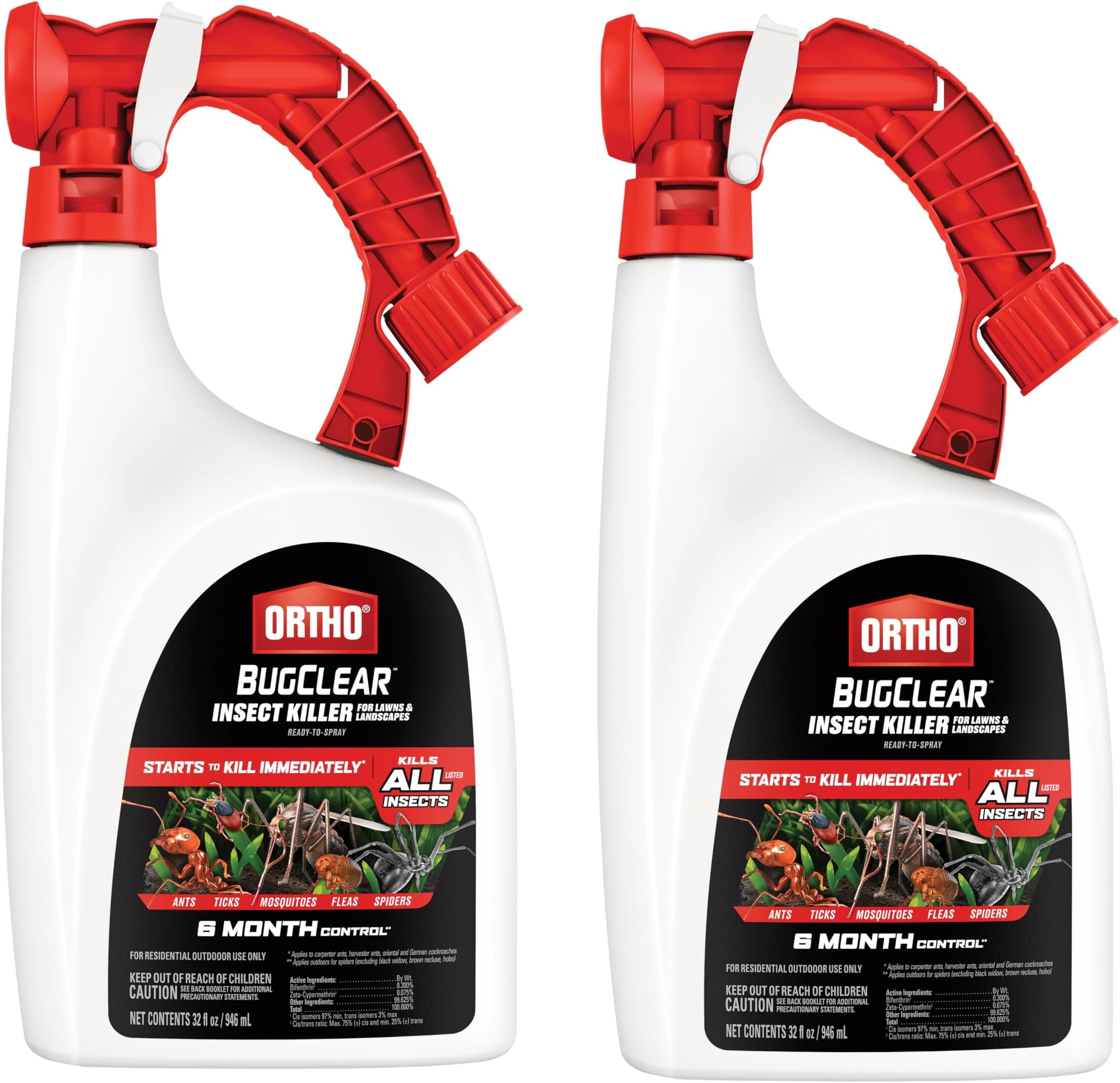 Amazon.com: Ortho BugClear Insect Killer for Lawns and Landscapes Ready ...