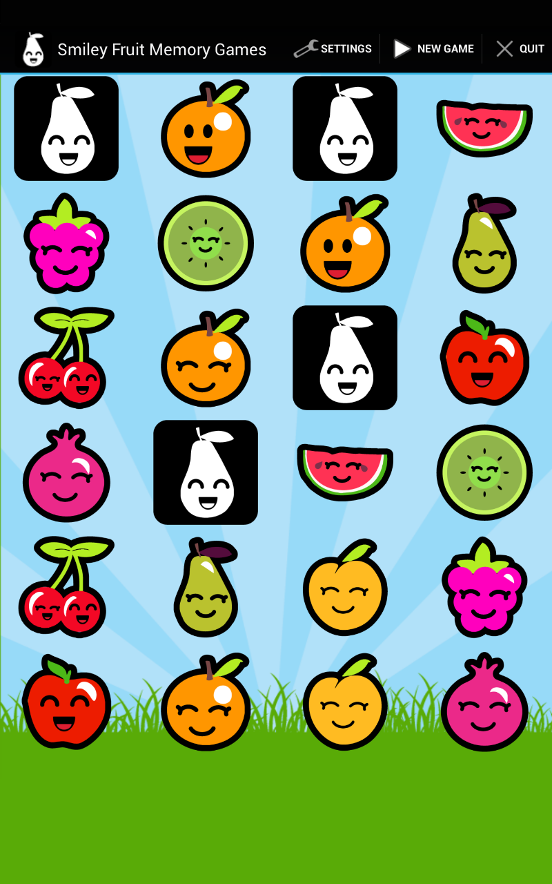 Smiley Fruit Memory Games - App on Amazon Appstore