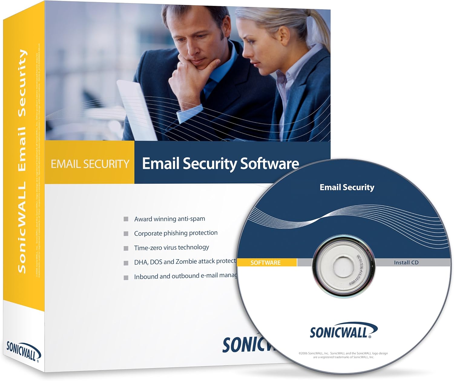 Amazon.com: Sonicwall Email Security for Microsoft Windows SBS - 1 Server +25 User 3 Years 01 ...