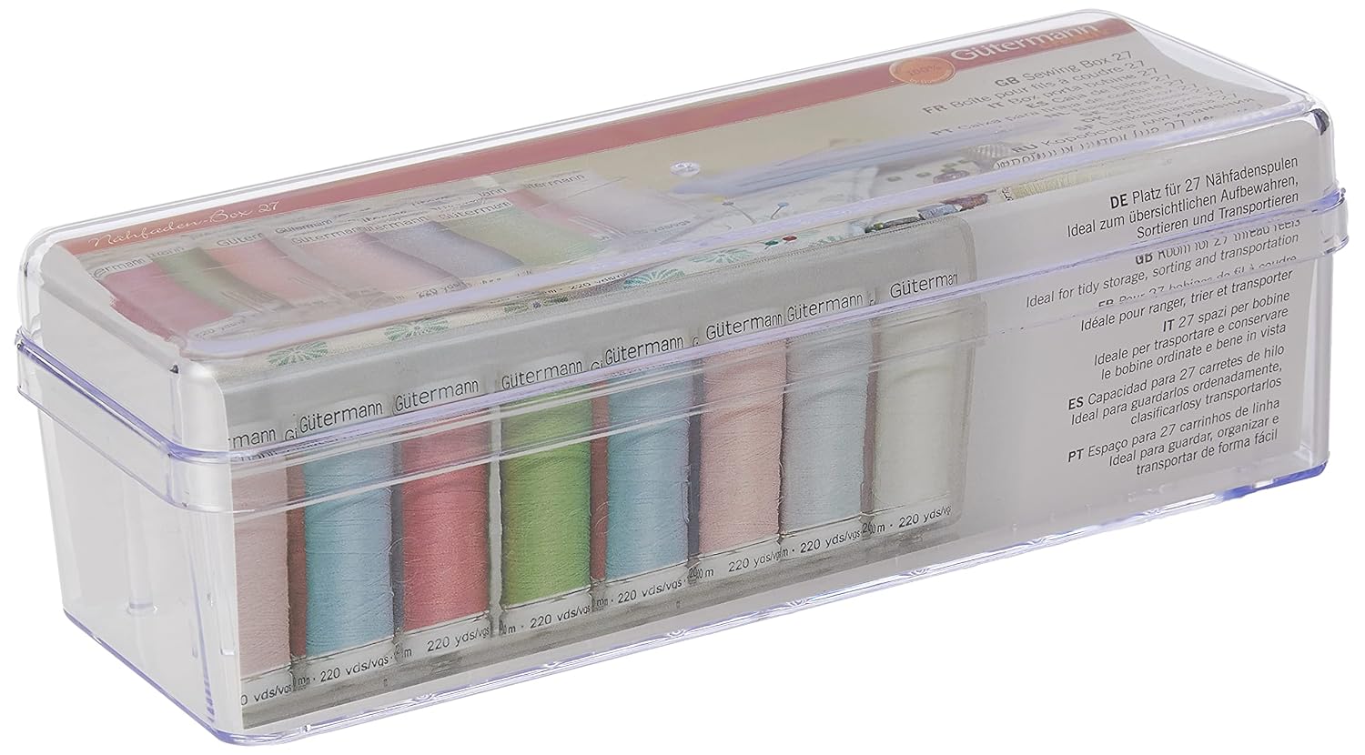 Gutermann Sewing Thread Box: 27 Spool : Amazon.in: Home & Kitchen