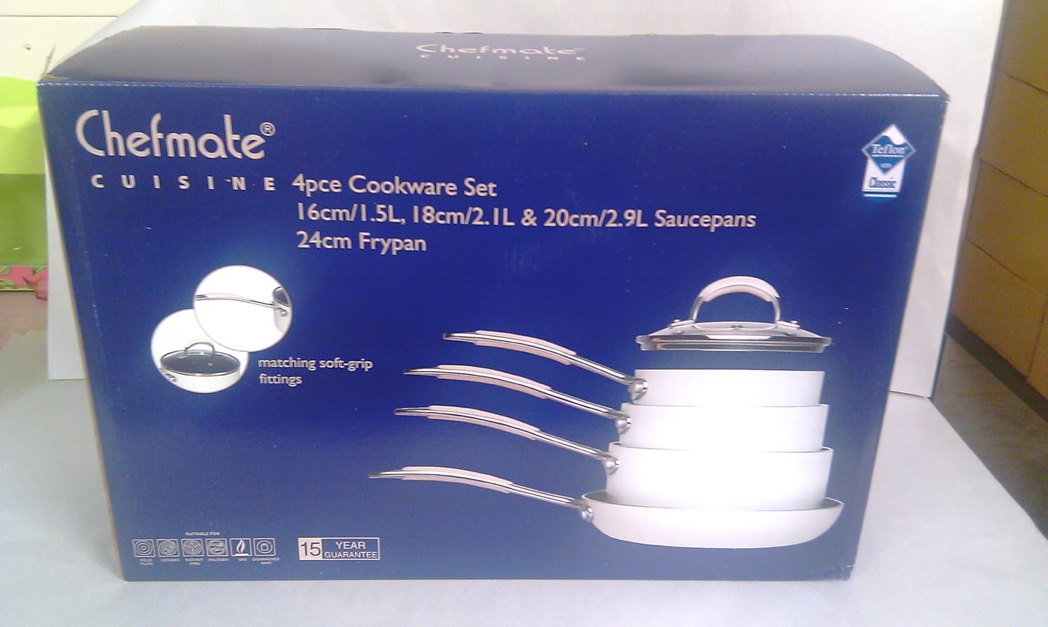 Amazon.com: Chefmate 4 Piece Cookware Set : Home & Kitchen
