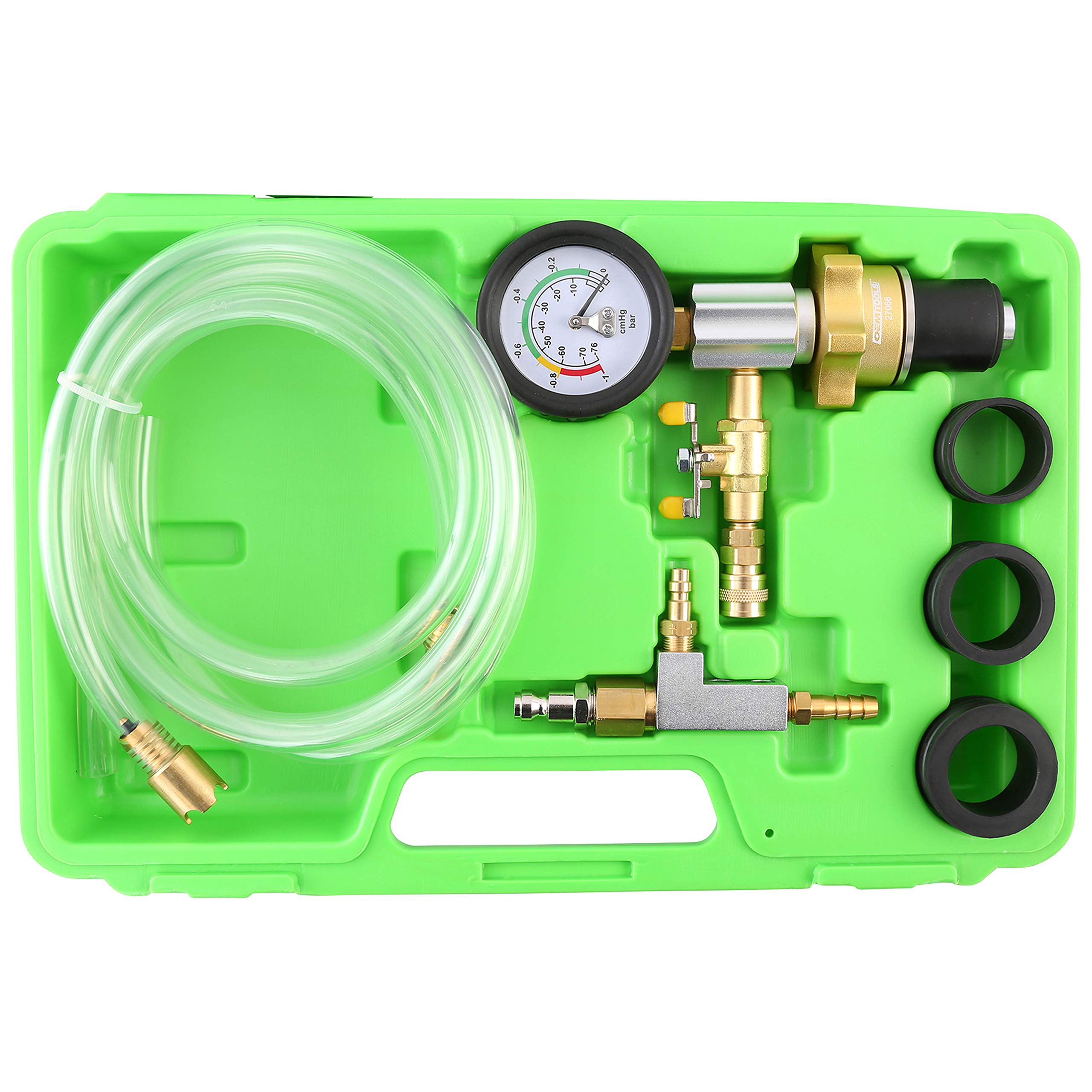 OEMTOOLS 27066 Coolant System Refiller Kit, 3 Adapters | Remove Air ...