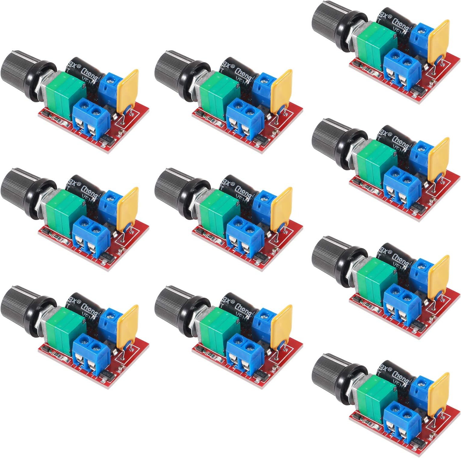 Amazon.com : BOJACK DC Mini Motor PWM Speed Controller Small LED Dimmer ...