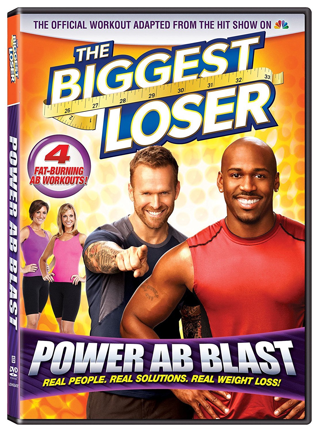 Amazon.com: The Biggest Loser: Power Ab Blast [DVD] : Bob Harper, Cal ...
