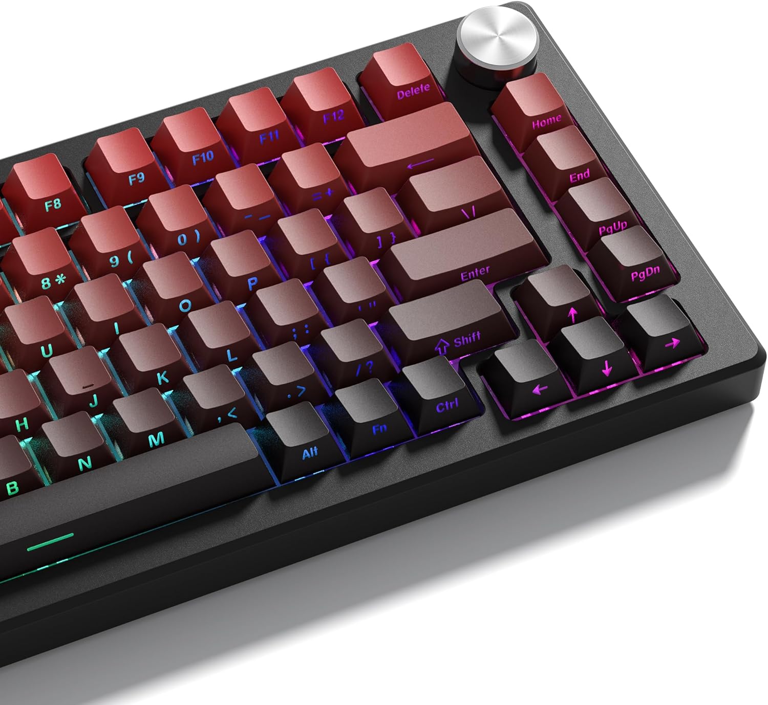 PBT Keycaps 136 Keys, Side Print Keycaps Cherry Profile, Shine Through ...