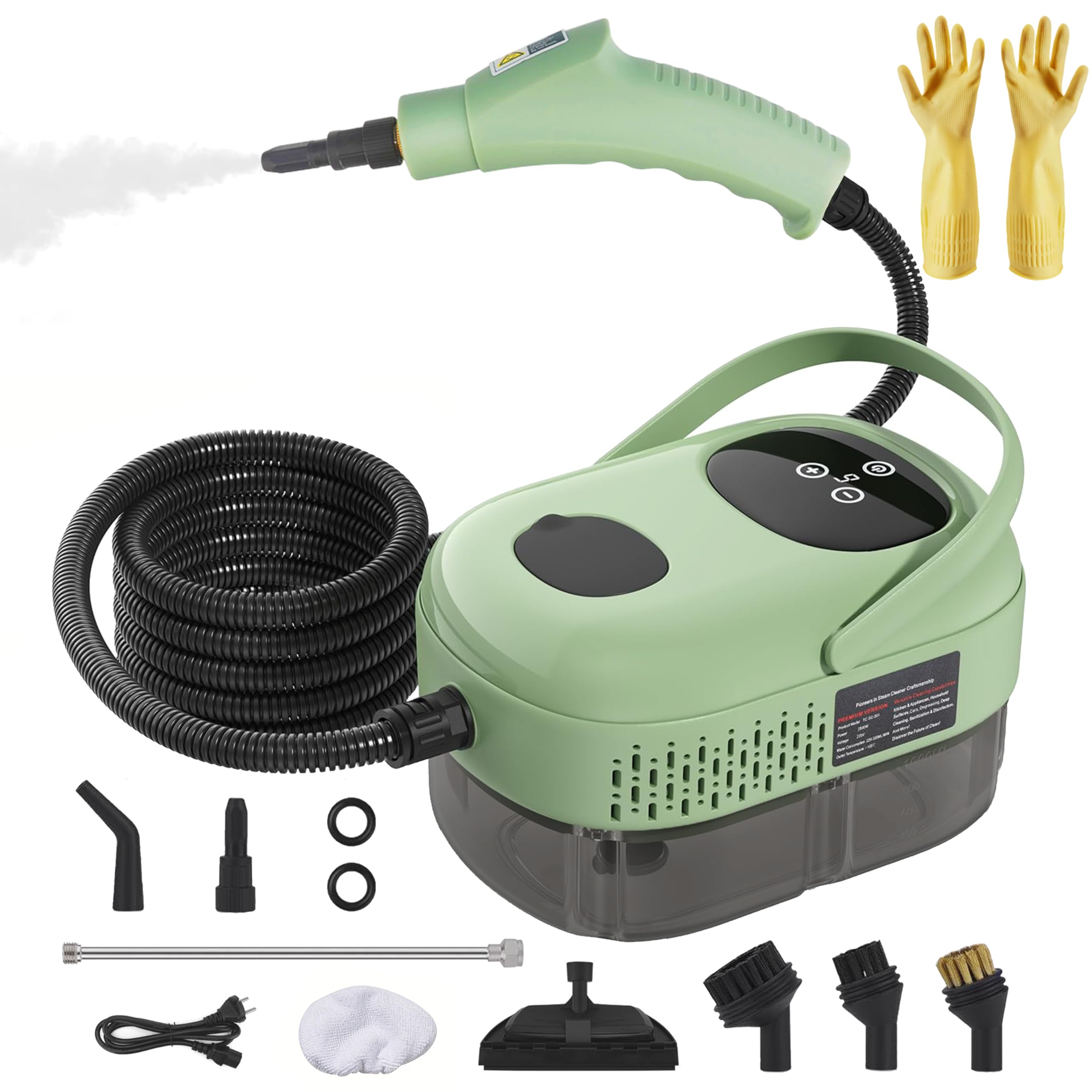 Amazon.com - QUICTIGRY Handheld Steam Cleaner, 2500W High Pressure ...