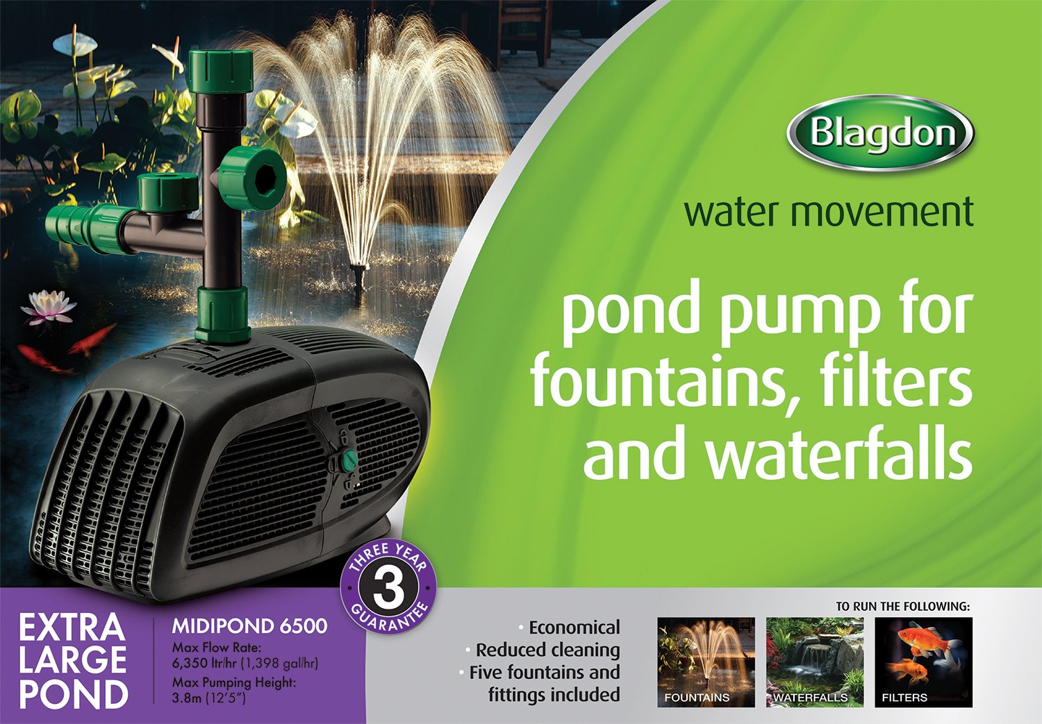 Blagdon Pump Midipond 3500, 47% OFF