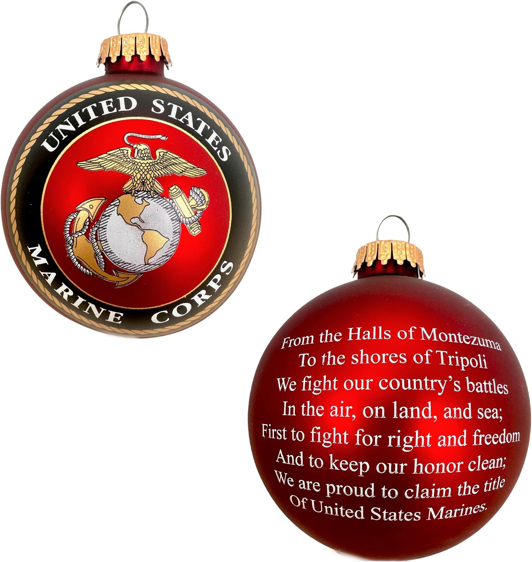 Amazon.com: United States Marine Corps Semper Fidelis Christmas Tree ...