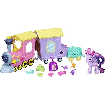 MY LITTLE PONY Explore Equestria Friendship Express Train: Amazon.co.uk ...