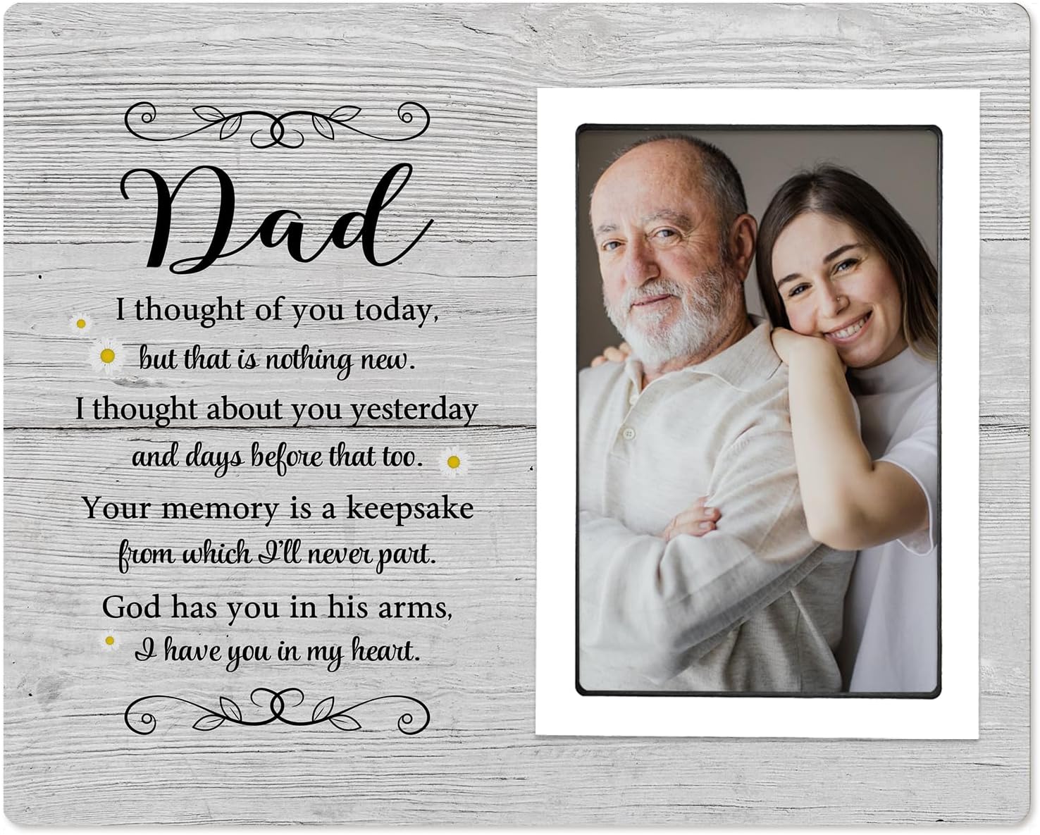 Amazon.com - Dumyum Memorial Gifts for Loss of Dad, Sympathy Gifts for ...