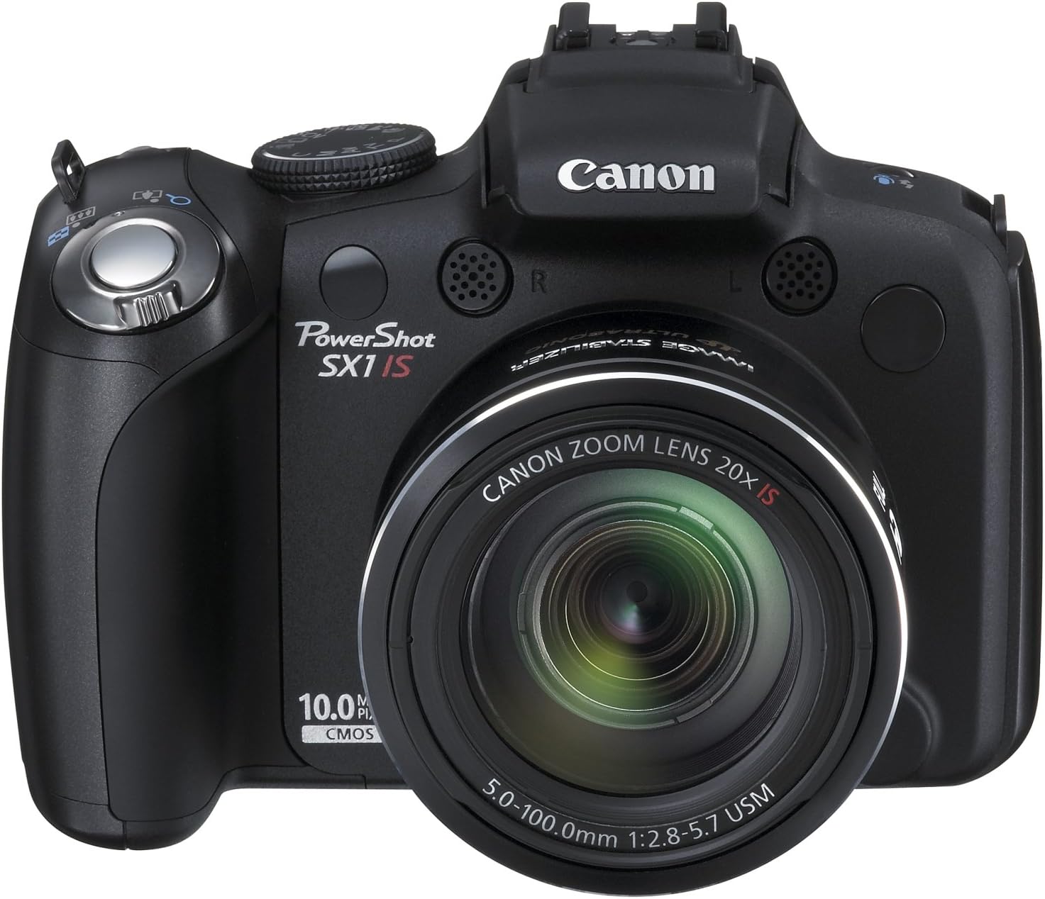 Amazon.com : Canon PowerShot SX1IS 10 MP CMOS Digital Camera with 20x ...