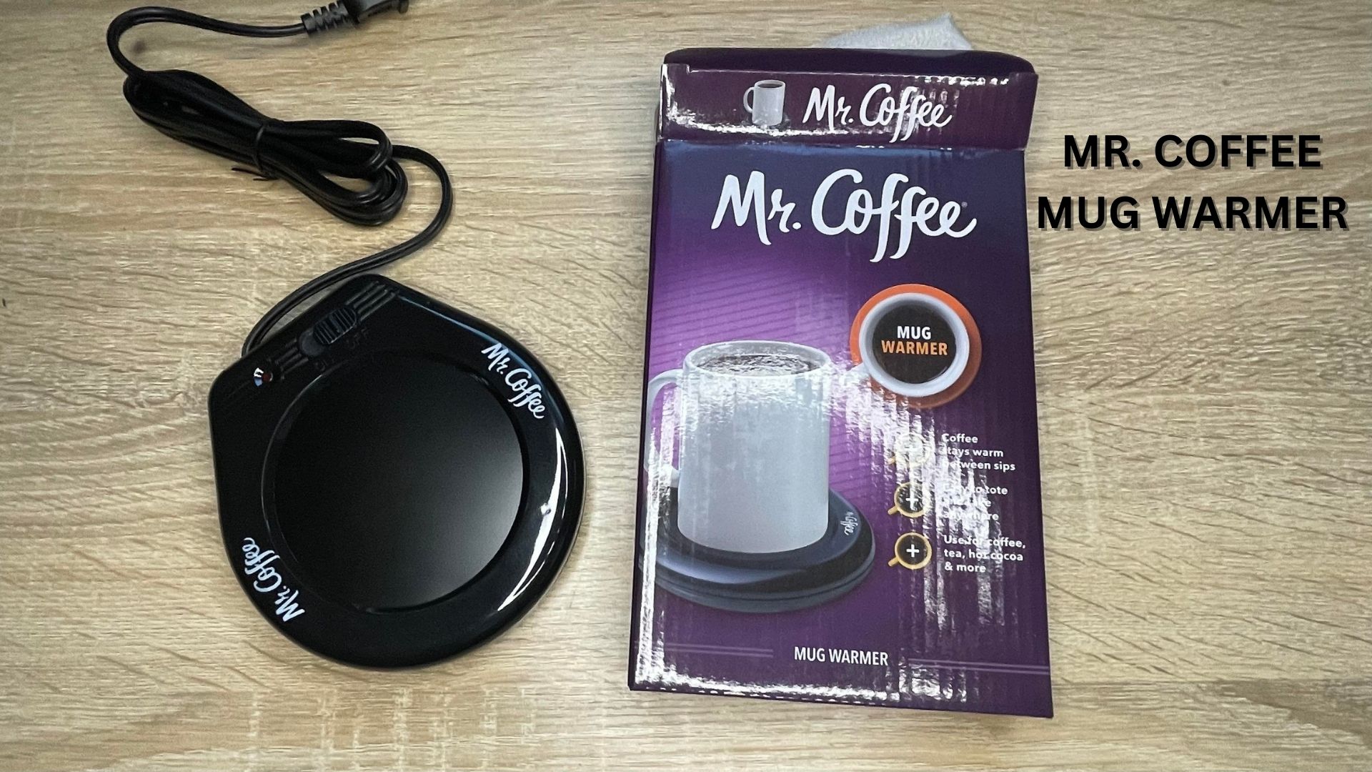 Watch Mr. Coffee Mug Warmer for Coffee and Tea At Home or Office on ...