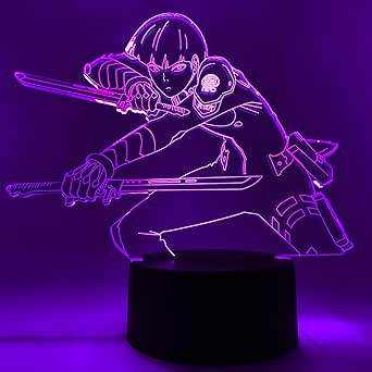 Otaku Lamps Soshiro Hoshina Kaiju No. 8 – Anime Lamp Figure Night Light ...