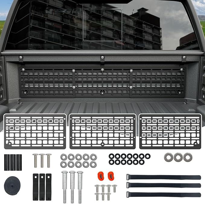 Amazon.com: SZYANG Front Bed Molle Panel Compatible with 17-25 ...