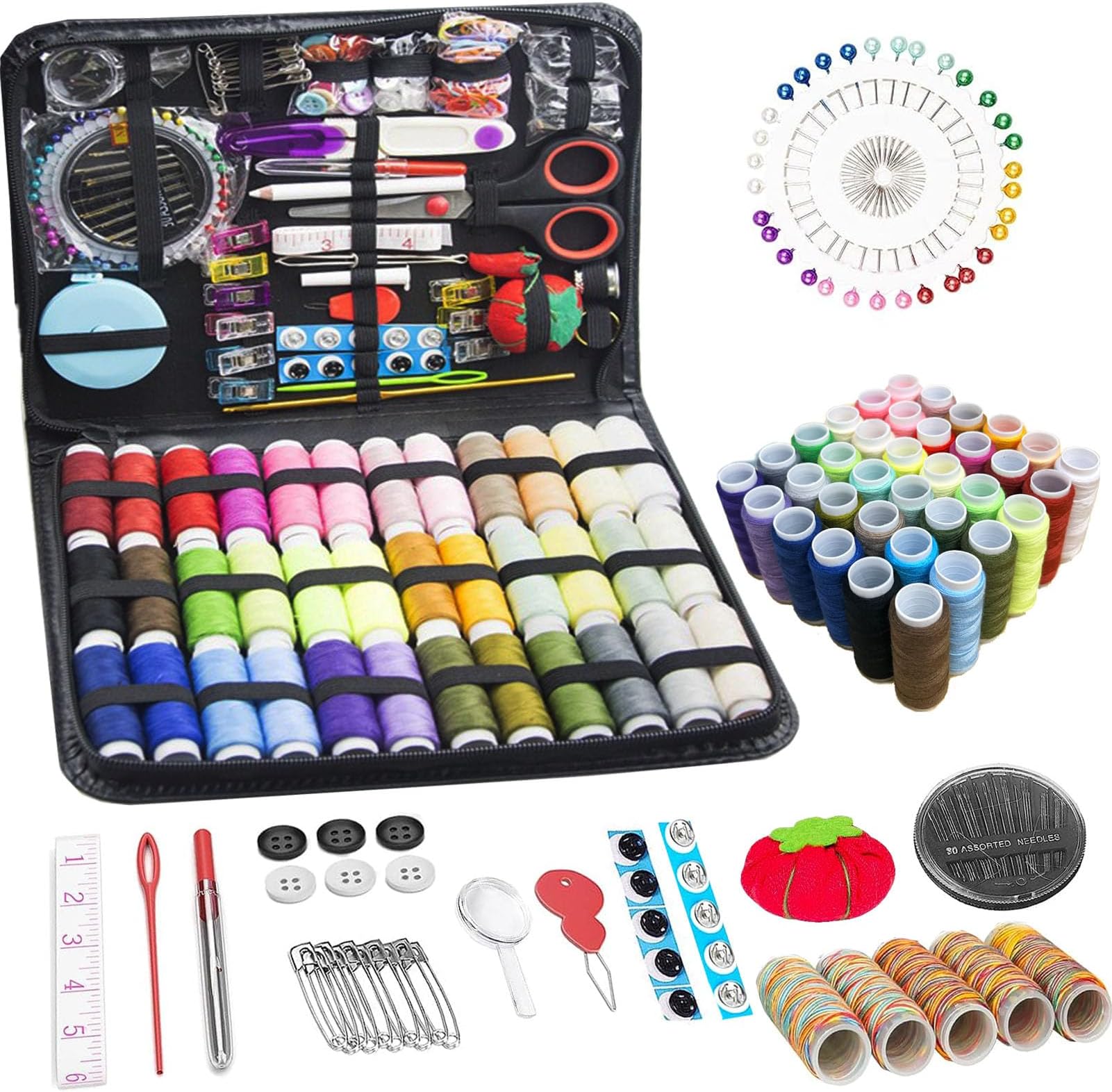 Singer Sew-It-Goes, 224 Piece - Sewing Kit & Craft Organizer - Sewing ...