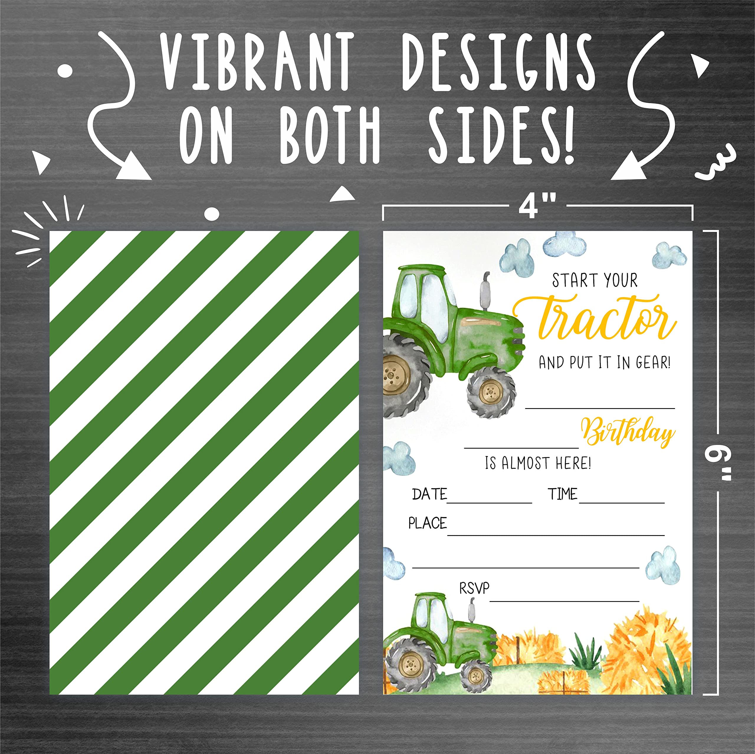 Tractor Party Invitation Wording