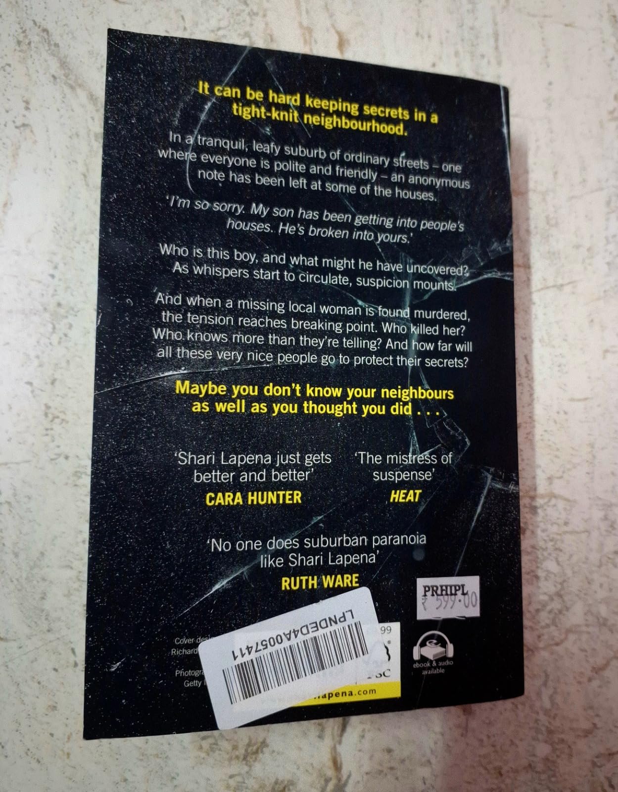 Someone We Know : Shari Lapena: Amazon.in: Books