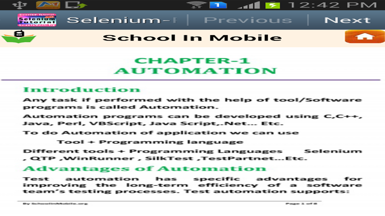 Selenium Tutorial Free - App on Amazon Appstore