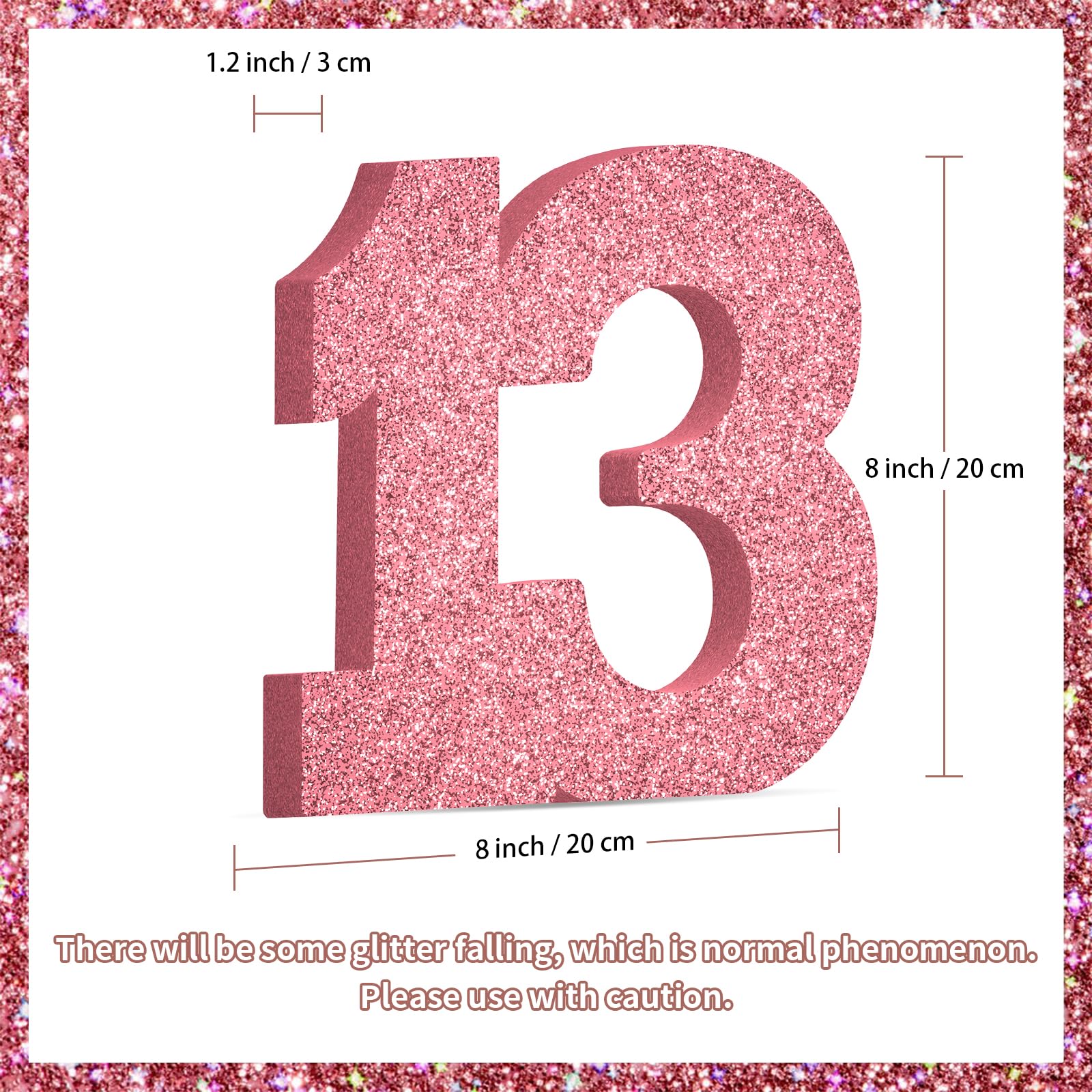 Snapklik.com : 13th Birthday Decorations For Girls,13th Anniversary ...