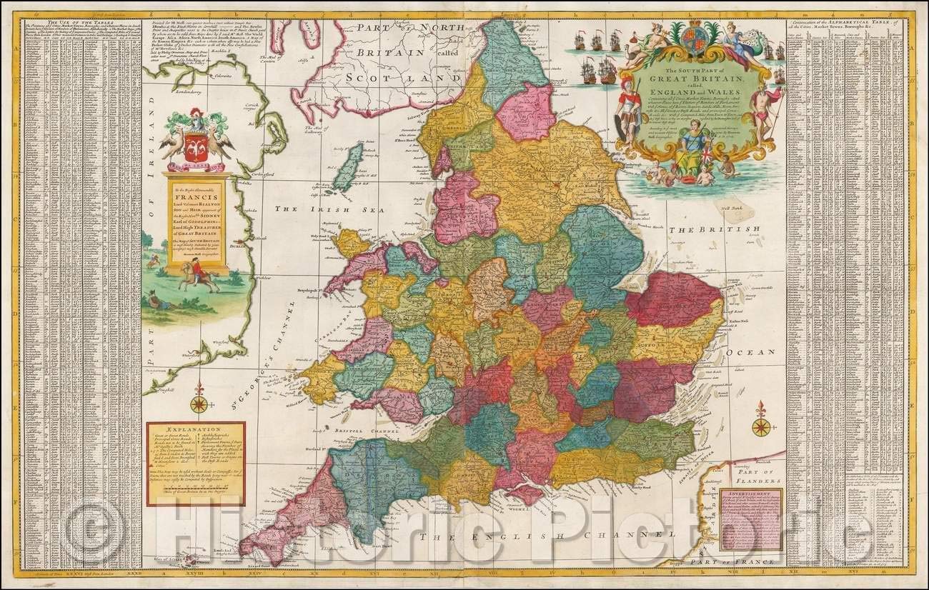 Historical Maps Of England