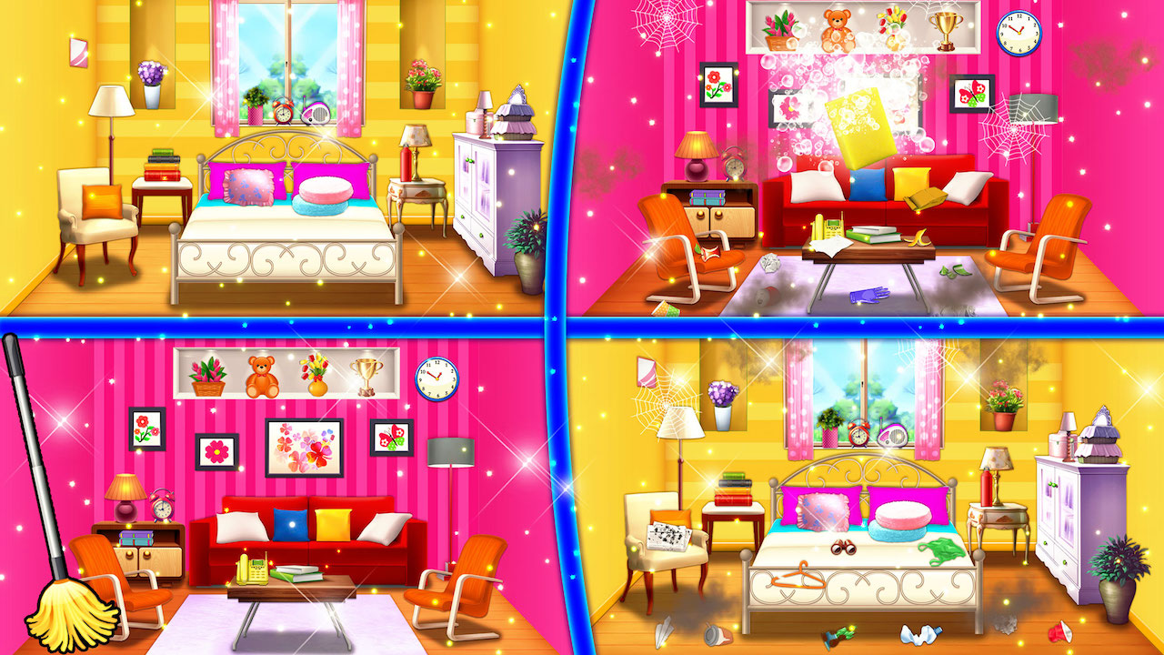 Sweet Home Cleaning : Princess House Cleanup Game - App on Amazon Appstore
