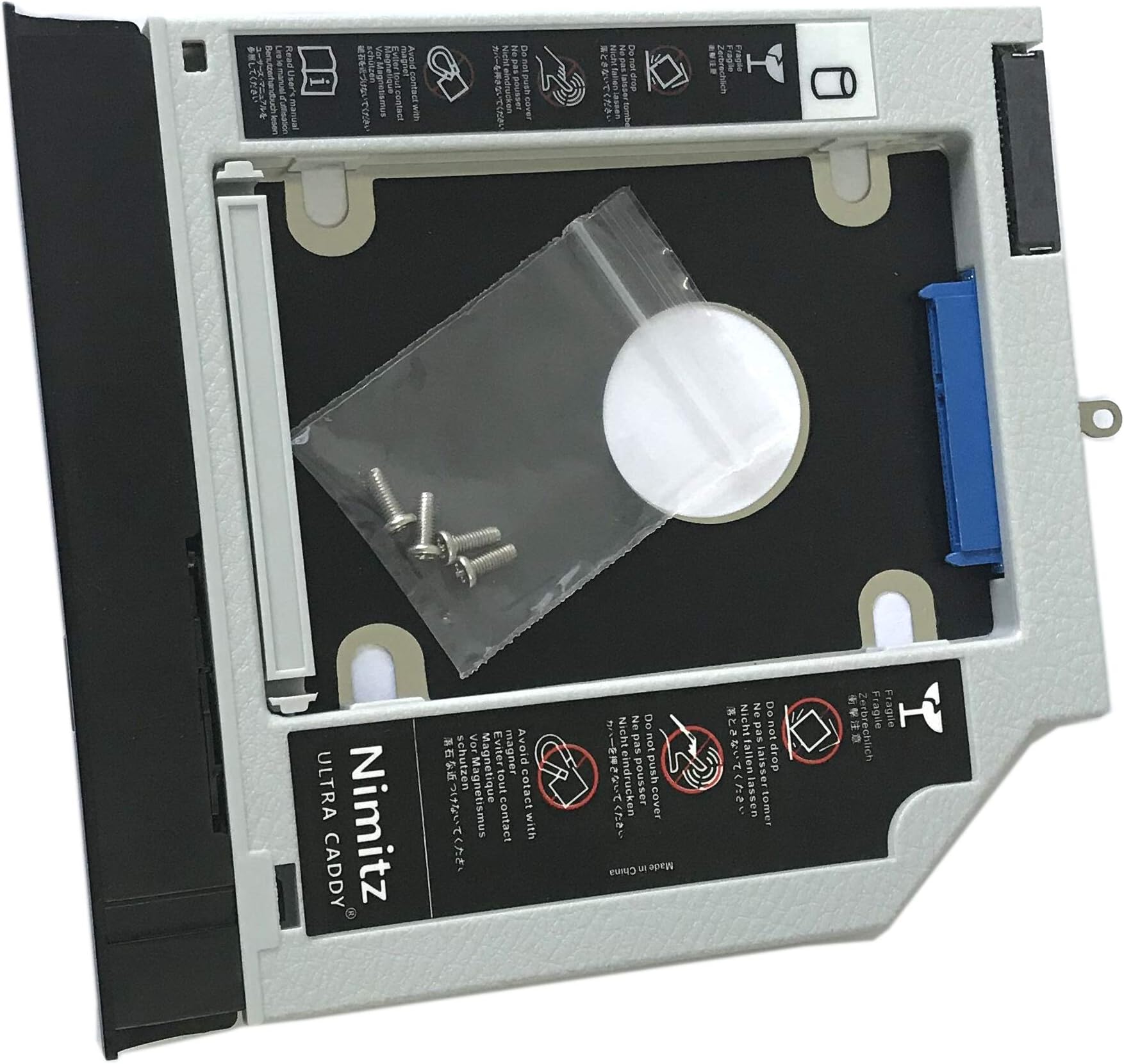 Amazon.com: Nimitz 2nd HDD SSD Hard Drive Caddy Compatible with Lenovo ...