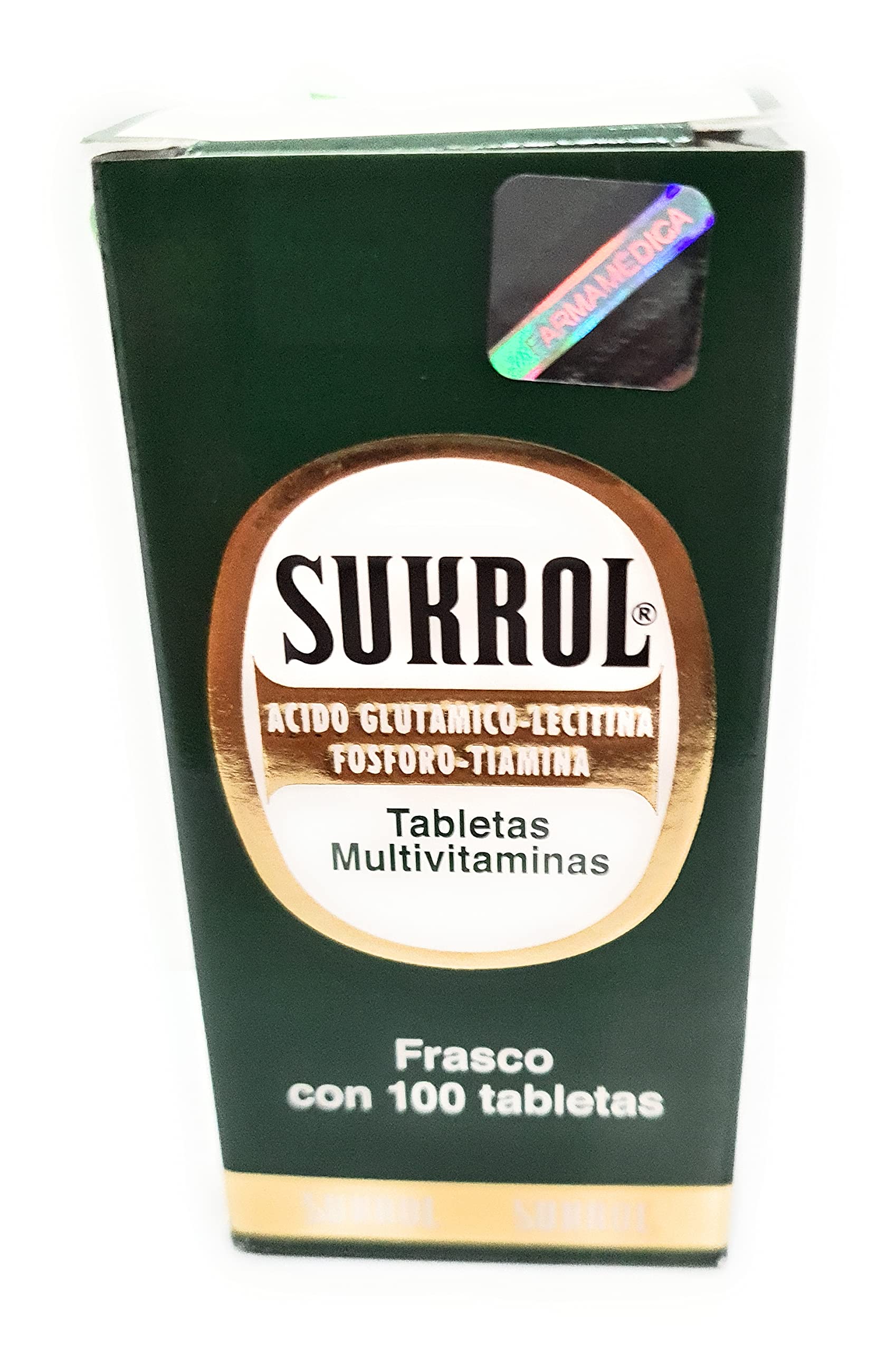 Sukrol - Sukrol Multivitaminas - 100 Tabletas : Amazon.com.mx: Salud y ...