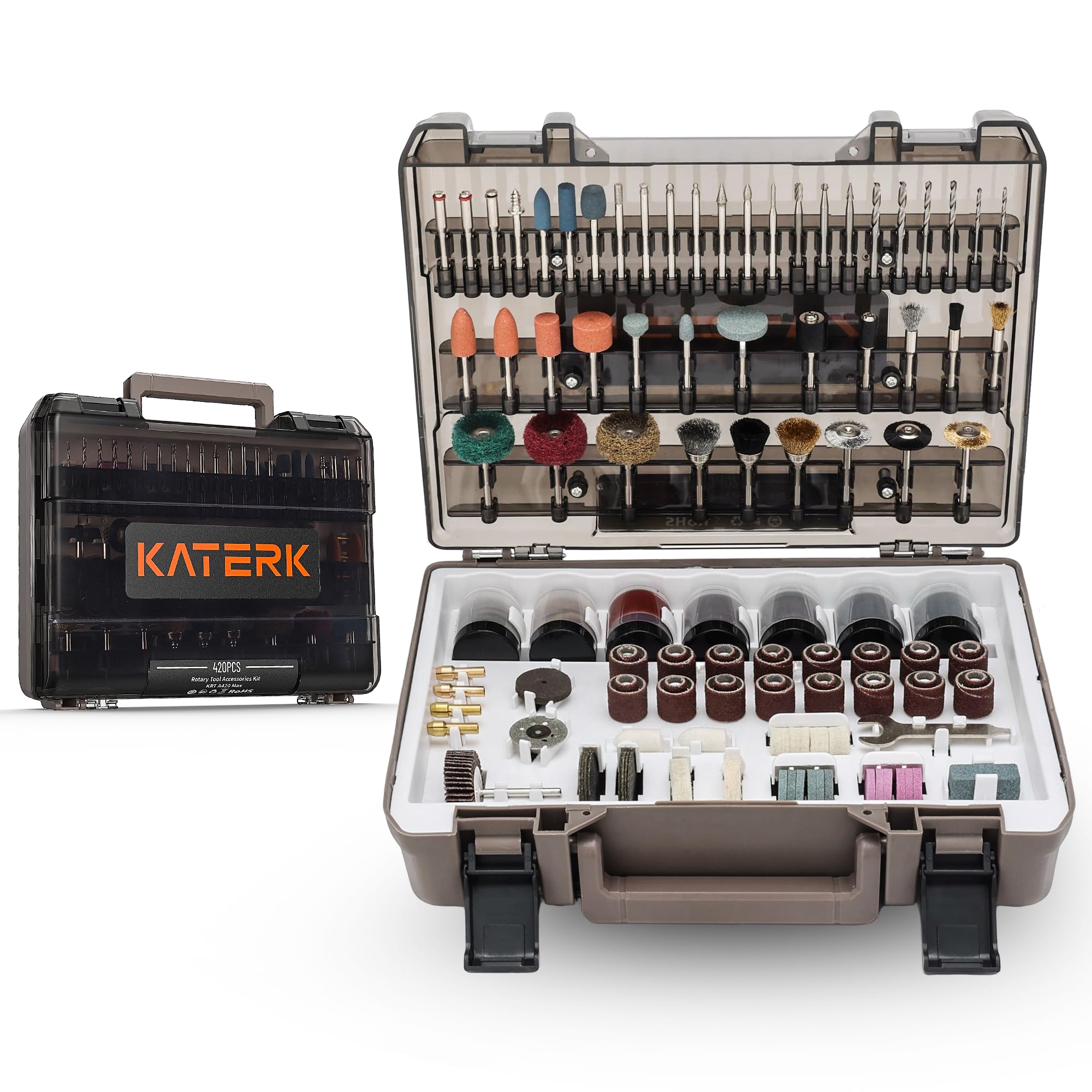 Snapklik.com : Katerk 420PCS Rotary Tool Accessories Kit Universal ...