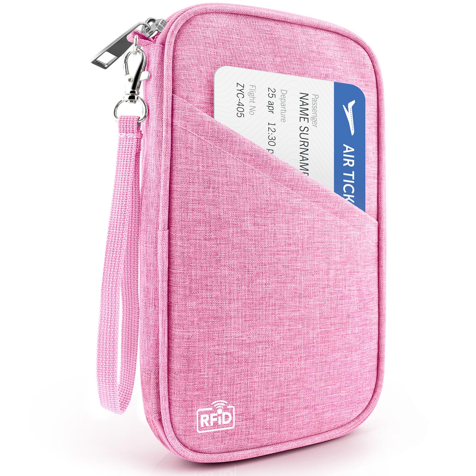 Amazon.com | Passport Holder Family RFID Travel Document Organizer for ...