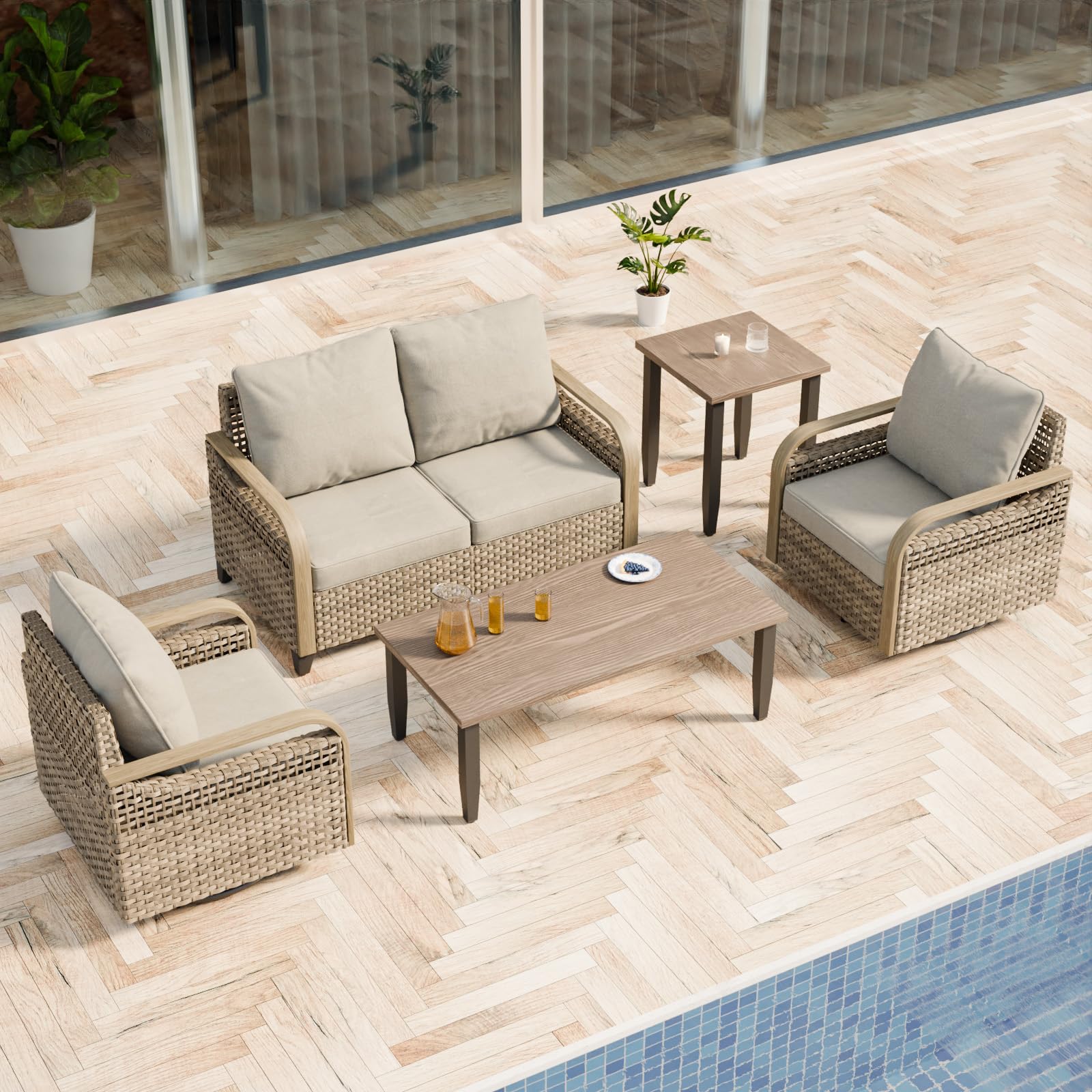 Modern Wicker Outdoor Furniture: Stylish & Durable for Your Outdoor Space