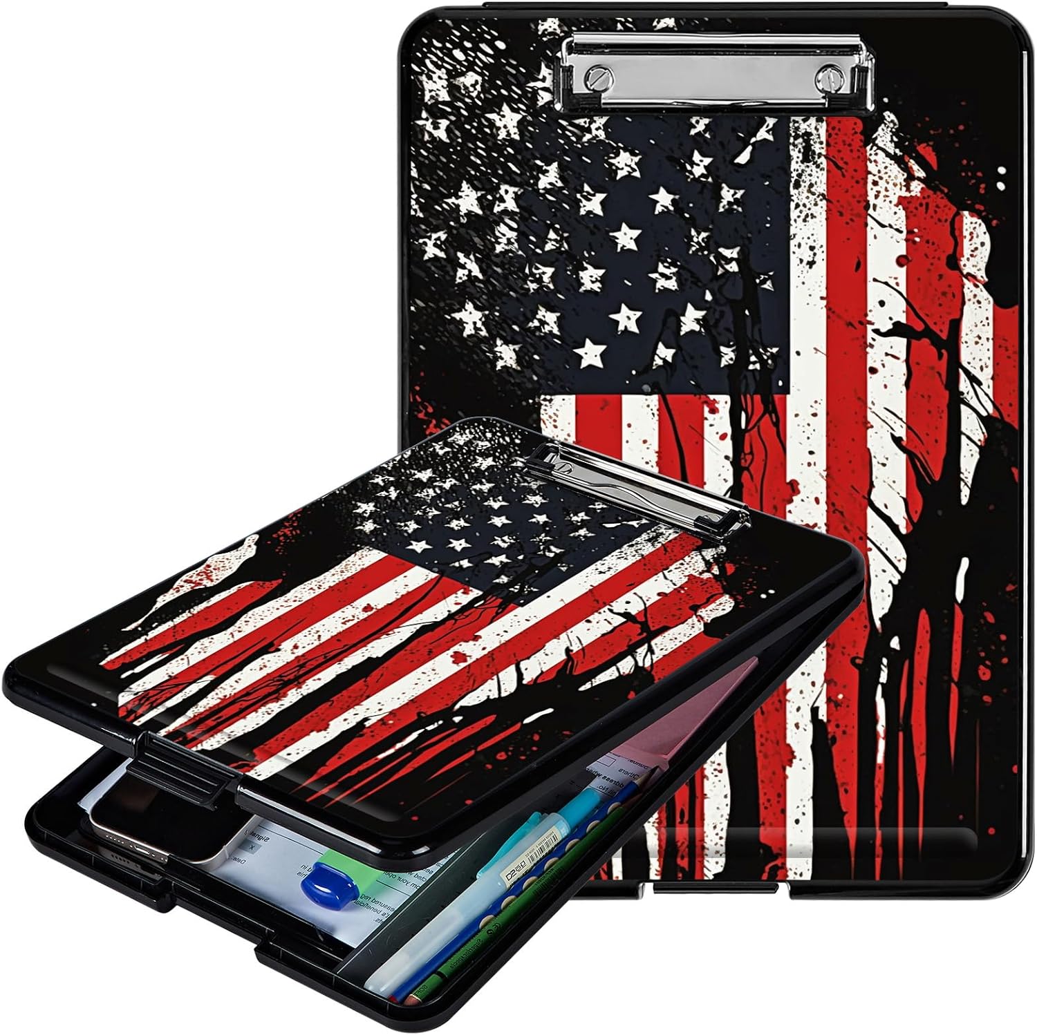 Amazon.com : Clipboard with Storage, Side Opening Clipboard with ...