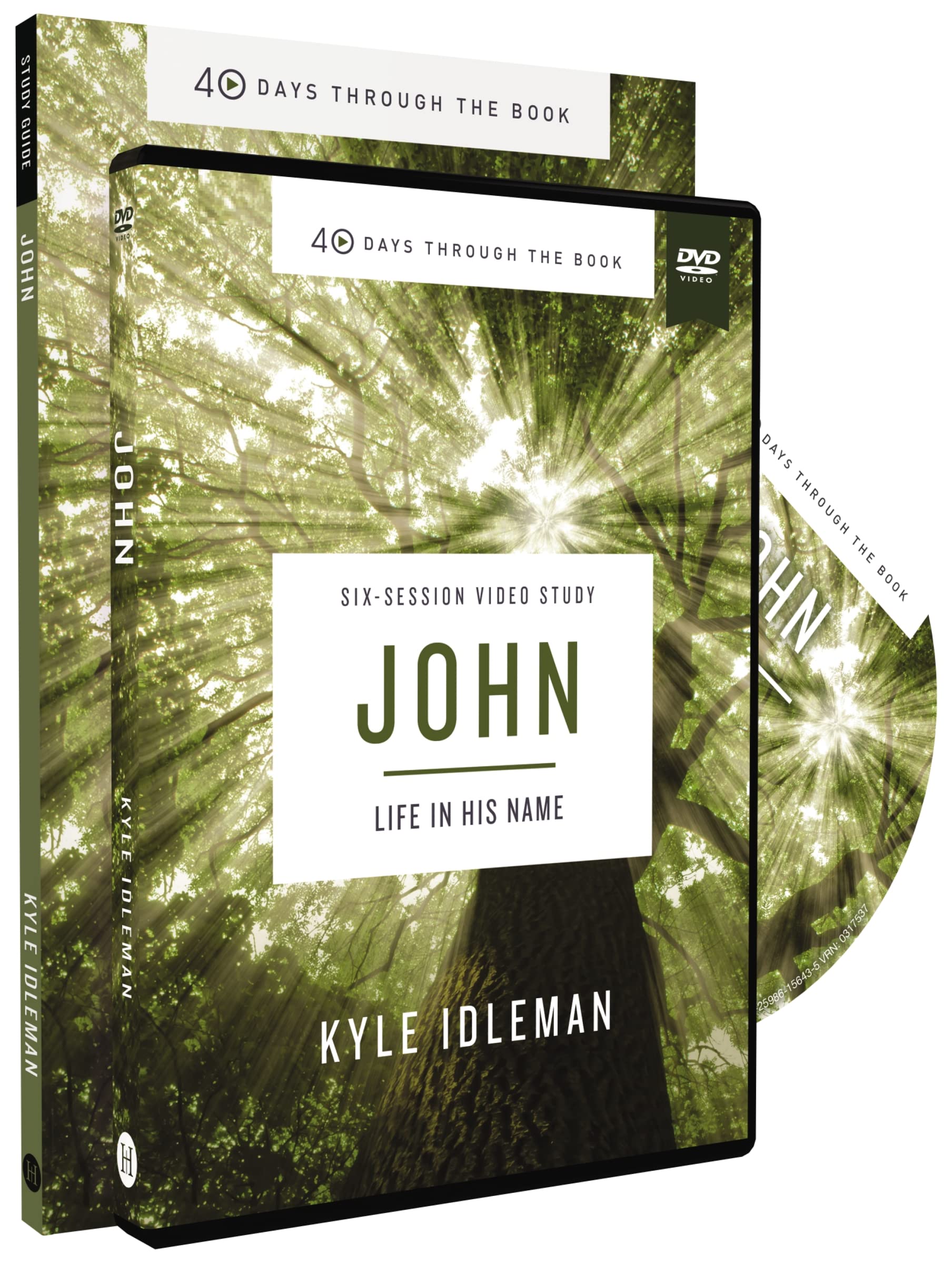 John Study Guide with DVD: Life in His Name (40 Days Through the Book ...
