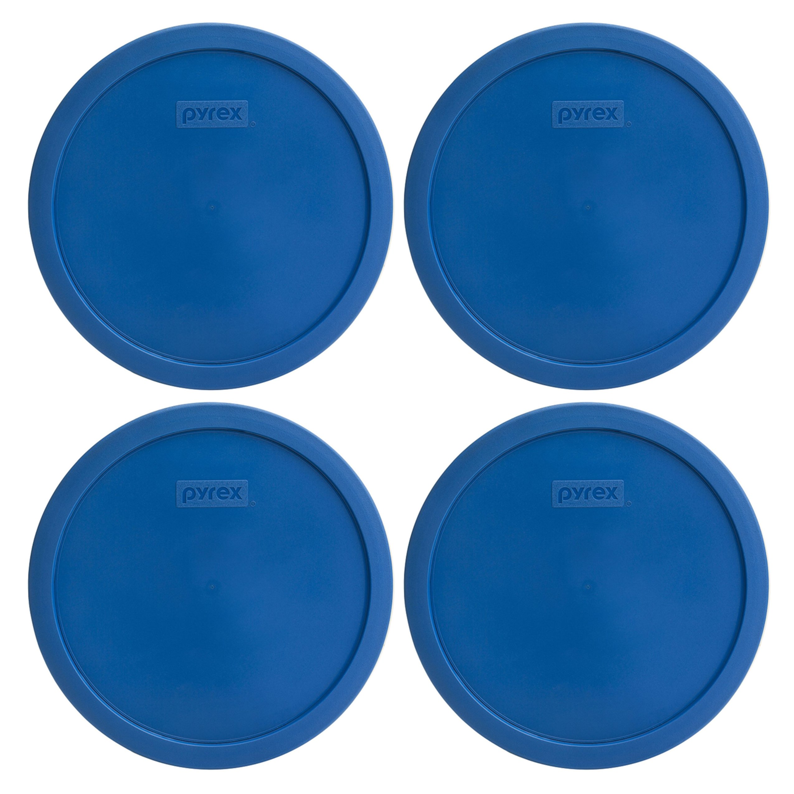 Snapklik.com : Pyrex 7401-PC 3-Cup Lake Blue Round Plastic Lid
