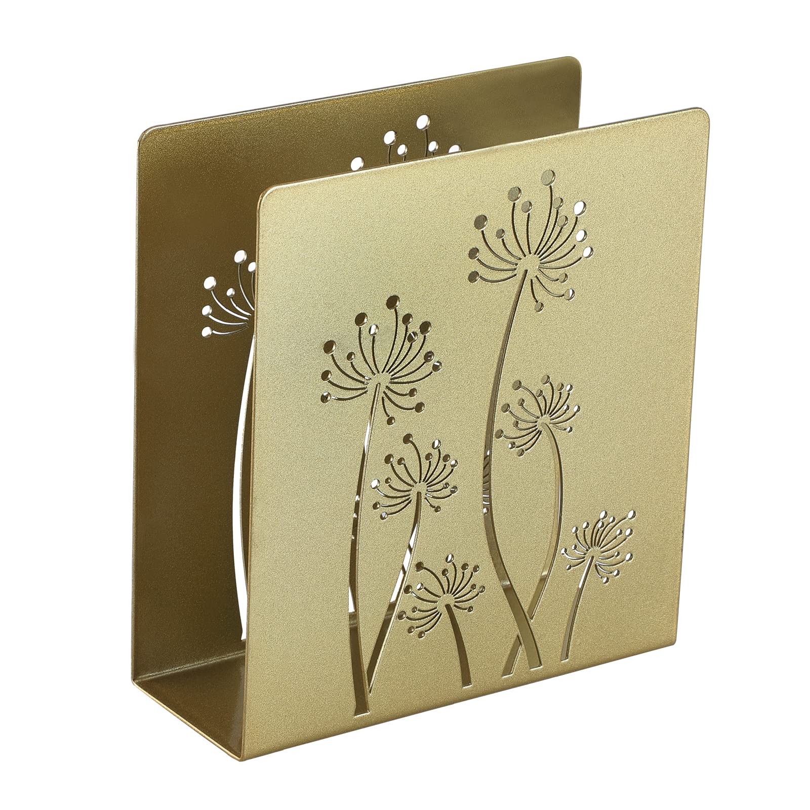 Amazon.com: Gold Napkin Holder for Table, Metal Napkin Holder Stand for ...