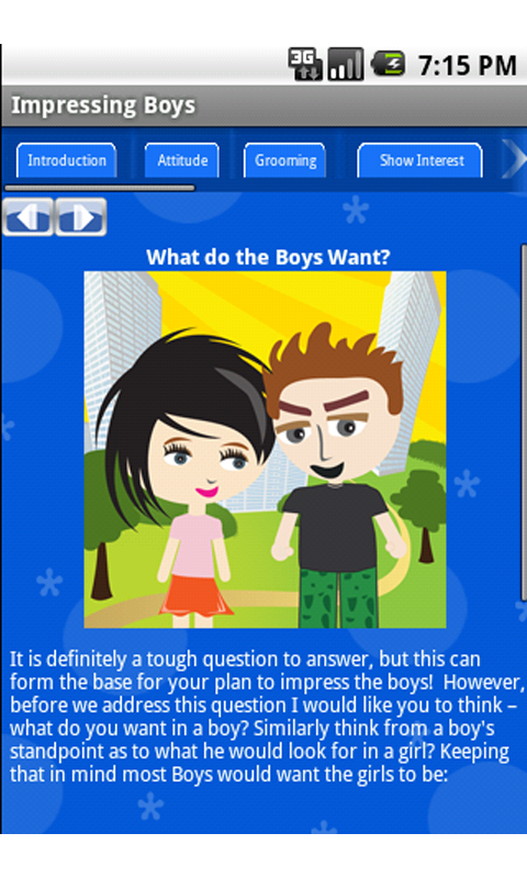 Impressing boys - App on Amazon Appstore