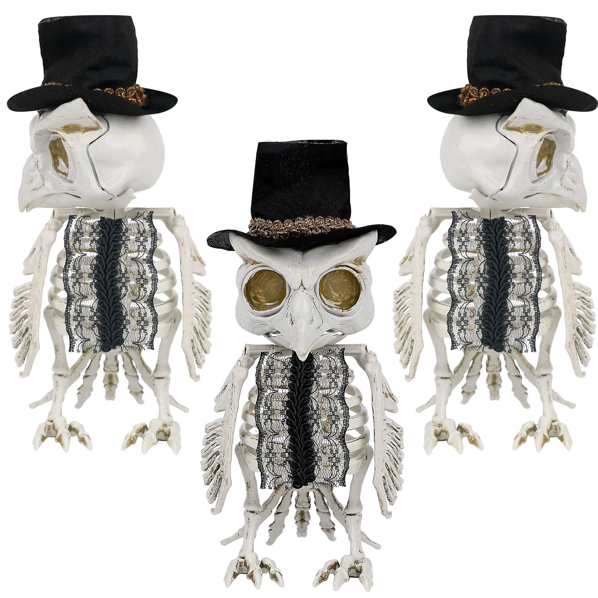 Amazon.com: Lulu Home Halloween Decoration, 3 Packs 8.3" H Plastic ...