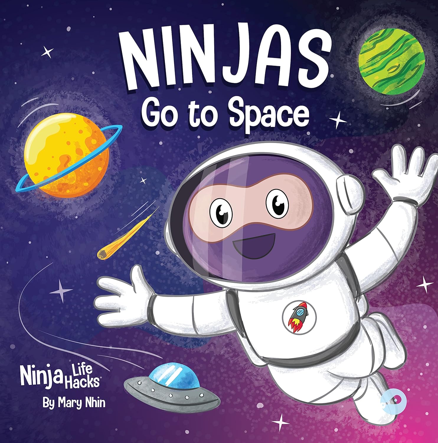 Amazon.com: Ninjas Go to Space: A Rhyming Children's Book About Space ...