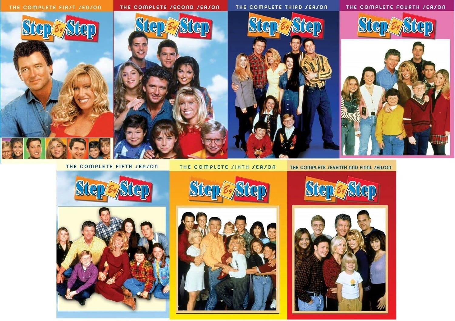 Amazon.com: Step by Step Complete Series Seasons 1-7 DVD Set : Movies & TV