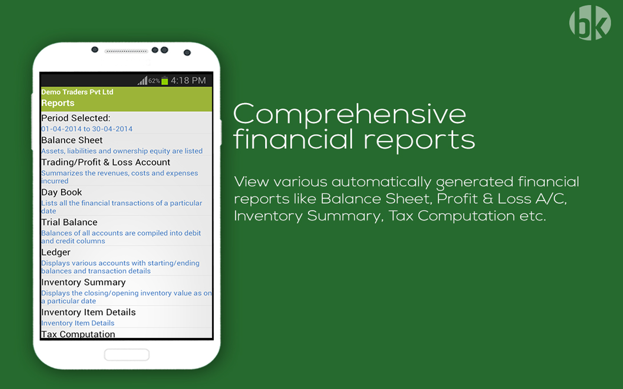 Book Keeper Accounting - App on Amazon Appstore