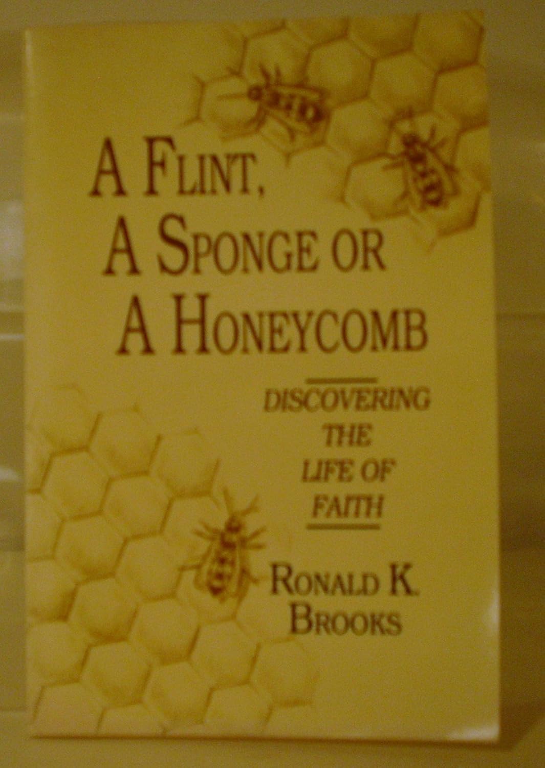 A Flint, a Sponge or a Honeycomb: Discovering the Life of Faith: Brooks ...