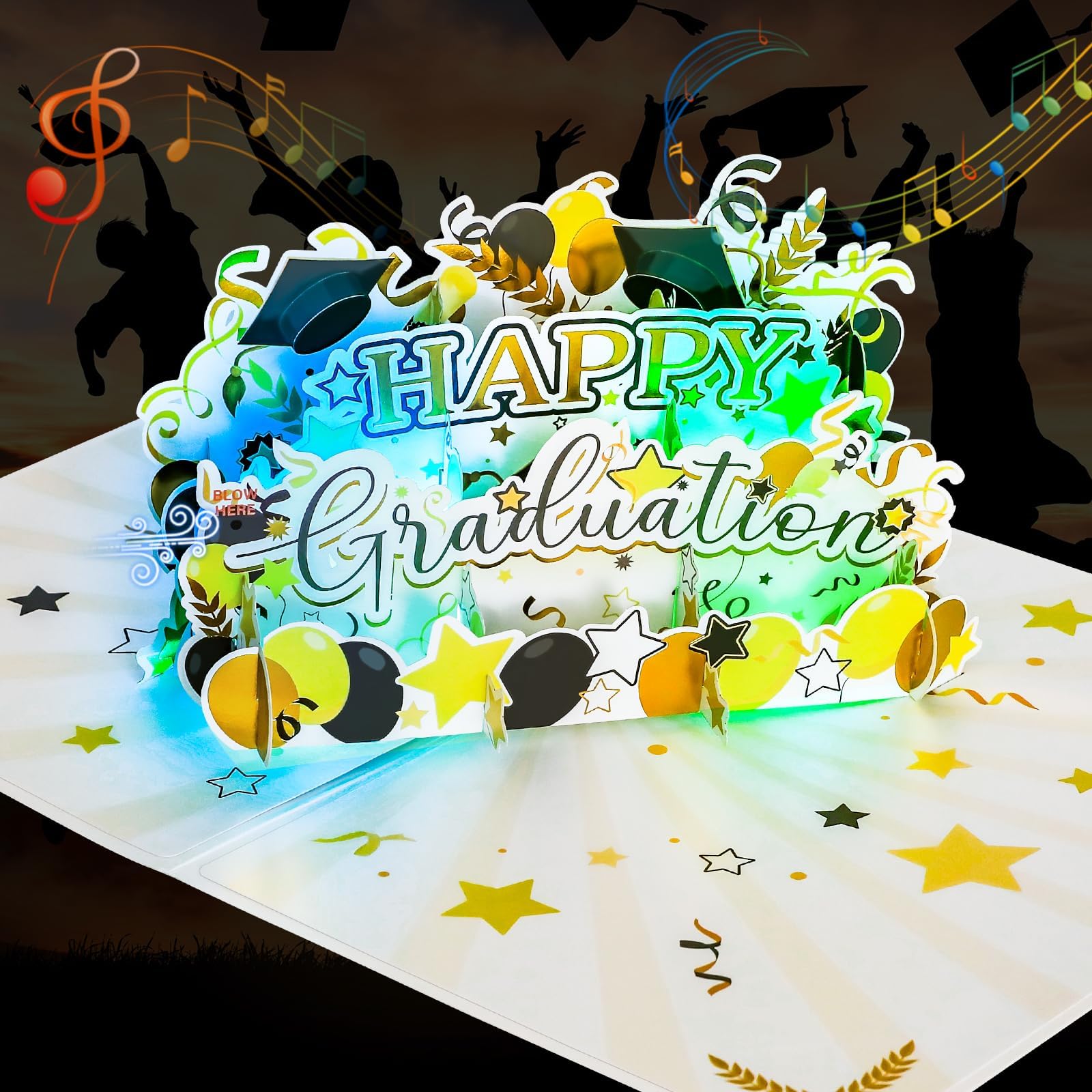 Amazon.com : Graduation Pop Up Card Graduation Cards 2024 ...