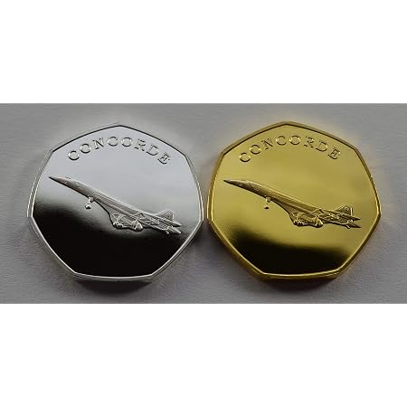 The Commemorative Coin Company CONCORDE Supersonic Jet Full Colour ...