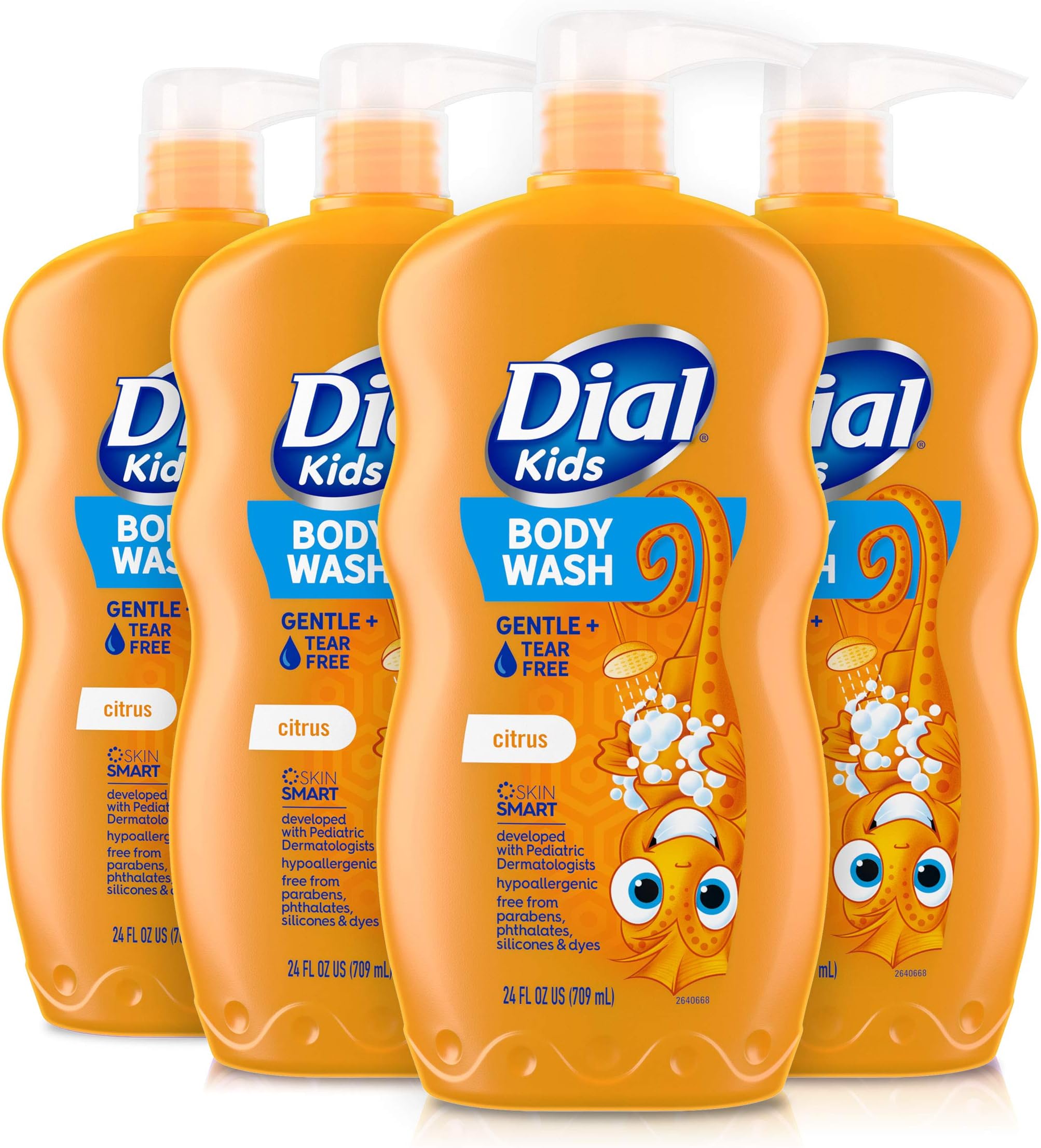 Amazon.com : Dial Kids Body + Hair Wash, Orange Splash, 24 Ounce ...