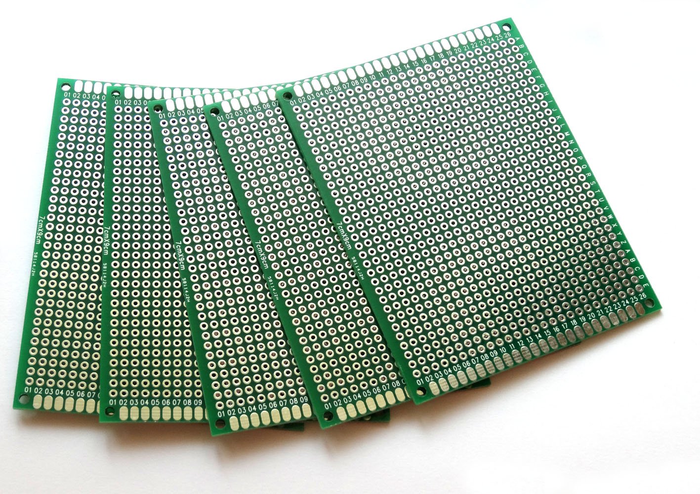 Amazon.com: Penta Angel 10pcs Double-Side Prototype PCB Universal ...