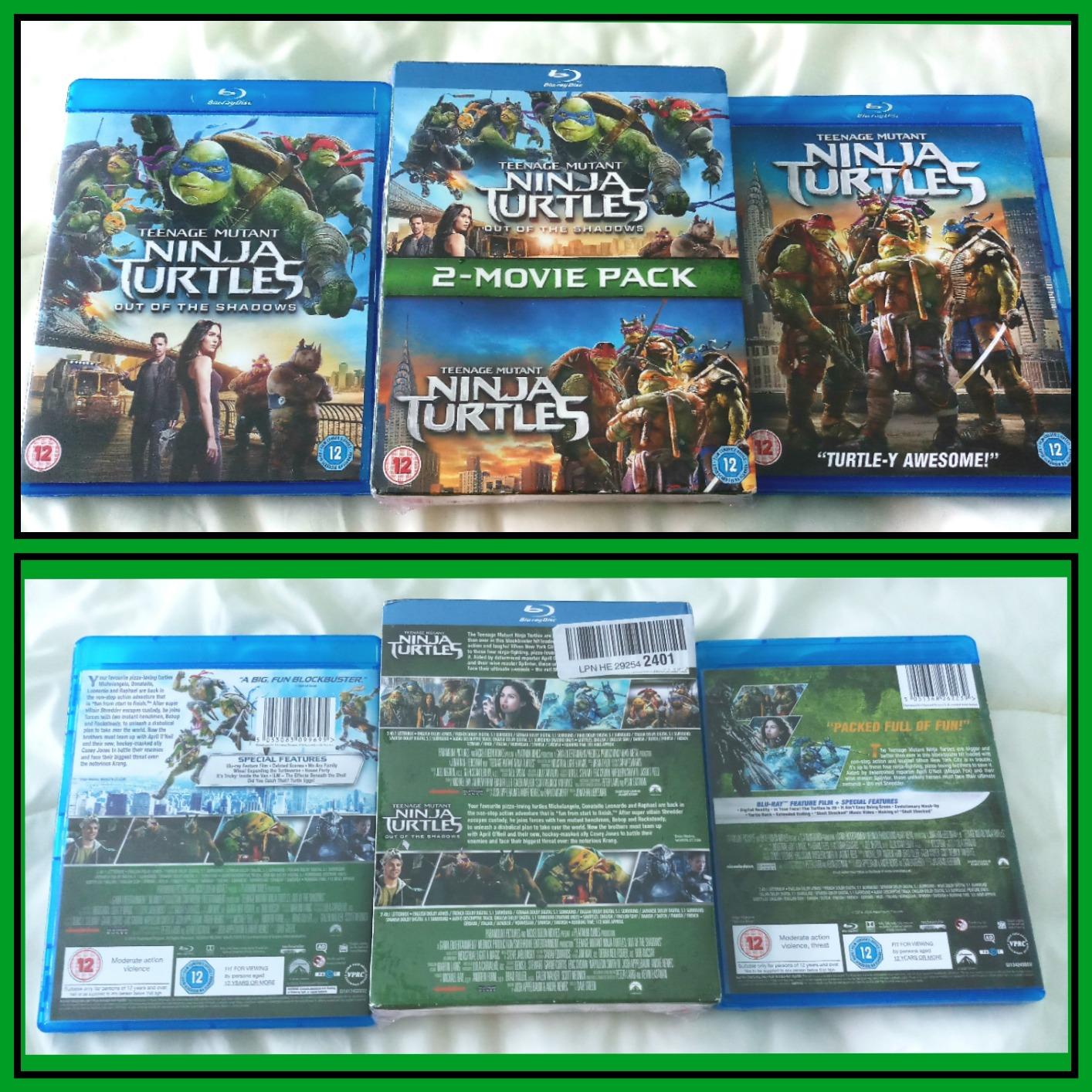 Teenage Mutant Ninja Turtles: 2-Movie Pack: Amazon.co.uk: Megan Fox ...