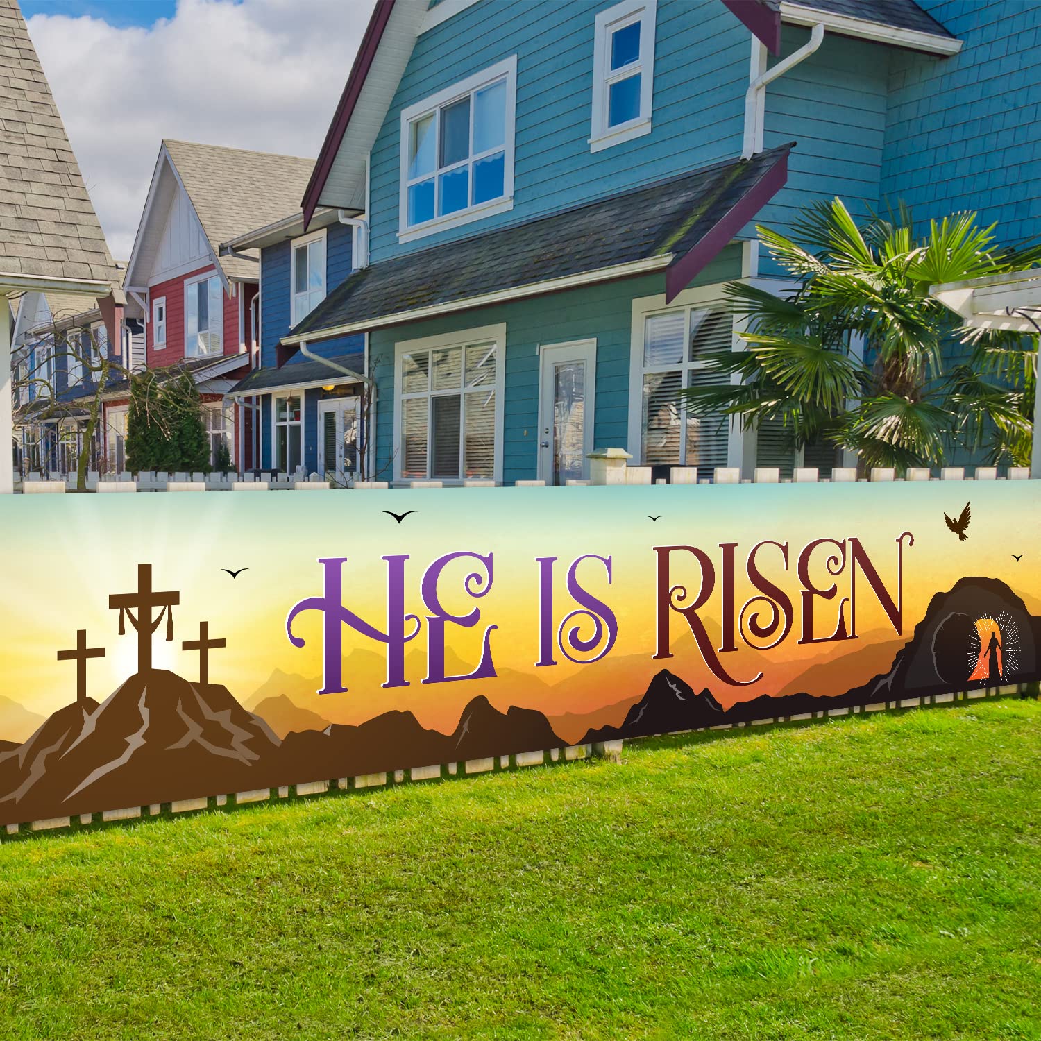 Easter Banner Religious