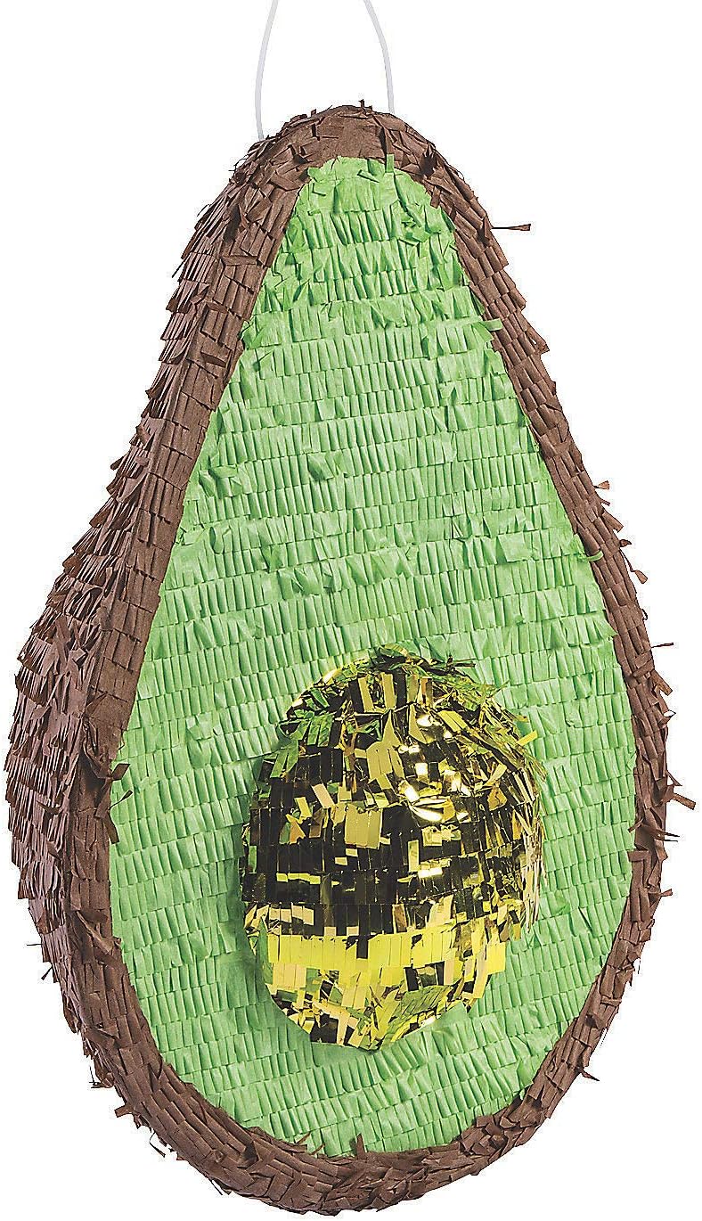 Amazon.com: Avocado Pinata - guac and chips fiesta party game and cinco ...