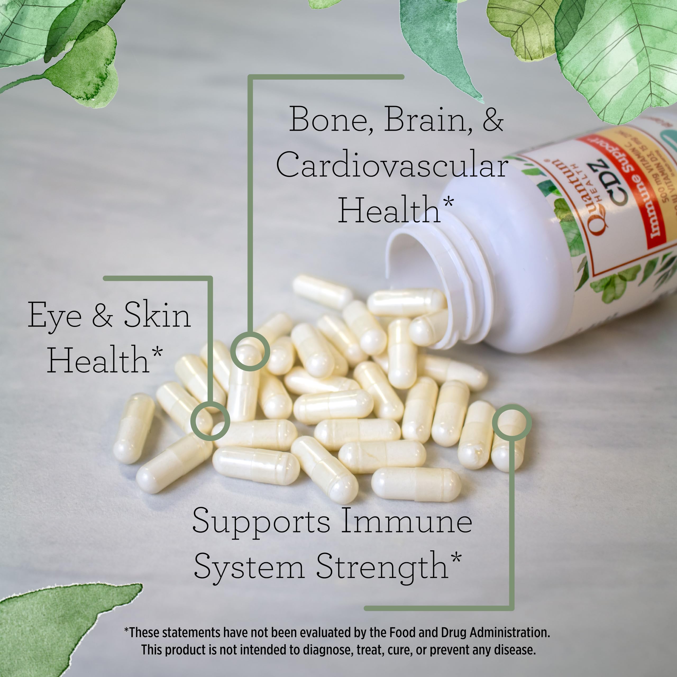 Snapklik.com : Quantum Health CDZ Immune Support Supplement Vitamin C ...
