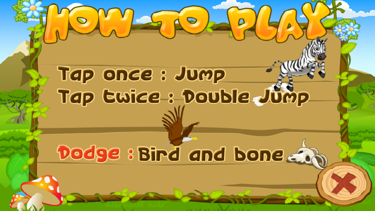 Zebra Run FREE - Addictive Animal Running Game - App on Amazon Appstore