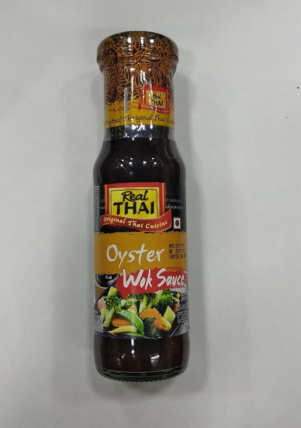 Real Thai Oyster Wok Sauce Bottle, 12 X 120 ml : Amazon.in: Grocery ...